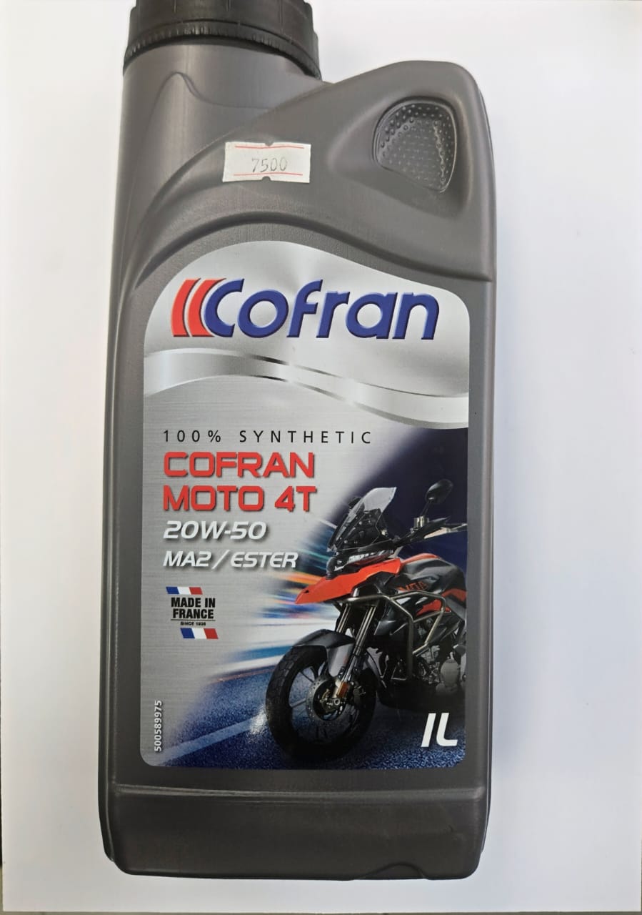 Lubrifiants Cofran moto 4T 20w50 – ELEPHANTIN
